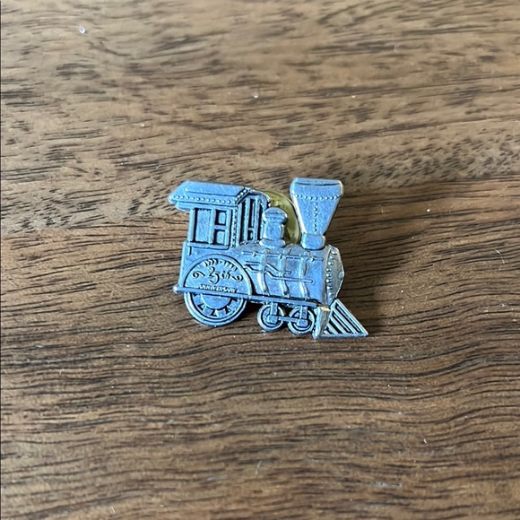 Toys | Vintage Silver Train Pin Disney | Poshmark